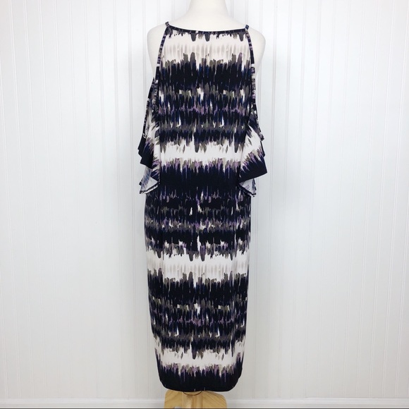 Cato | Dresses | Cato Plus Size 2224w Printed Party Dress Stretch ...